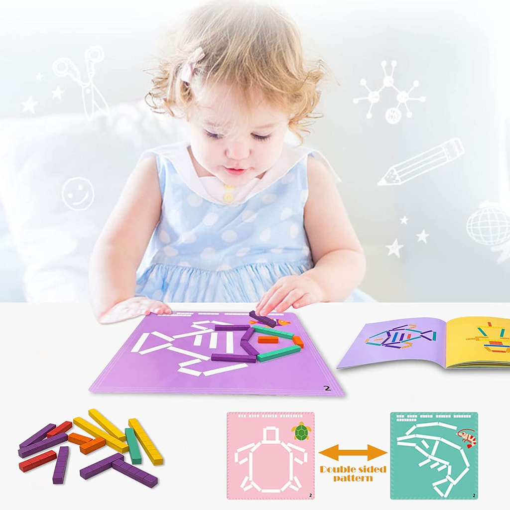 Wooden Stick Arithmetic Jigsaw Puzzle Toy - I Can Toyshop