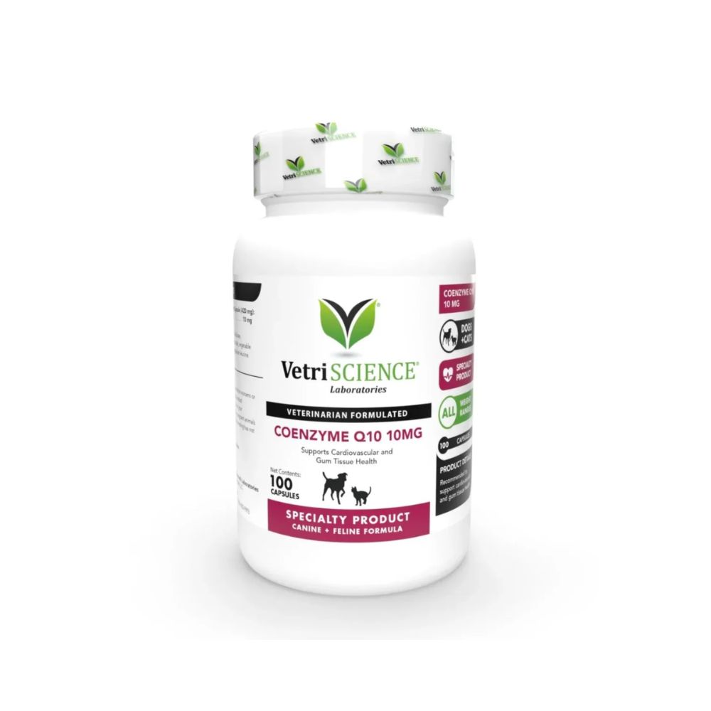 VetriScience Coenzyme Q10 護心輔酶素 10mg - Pet23