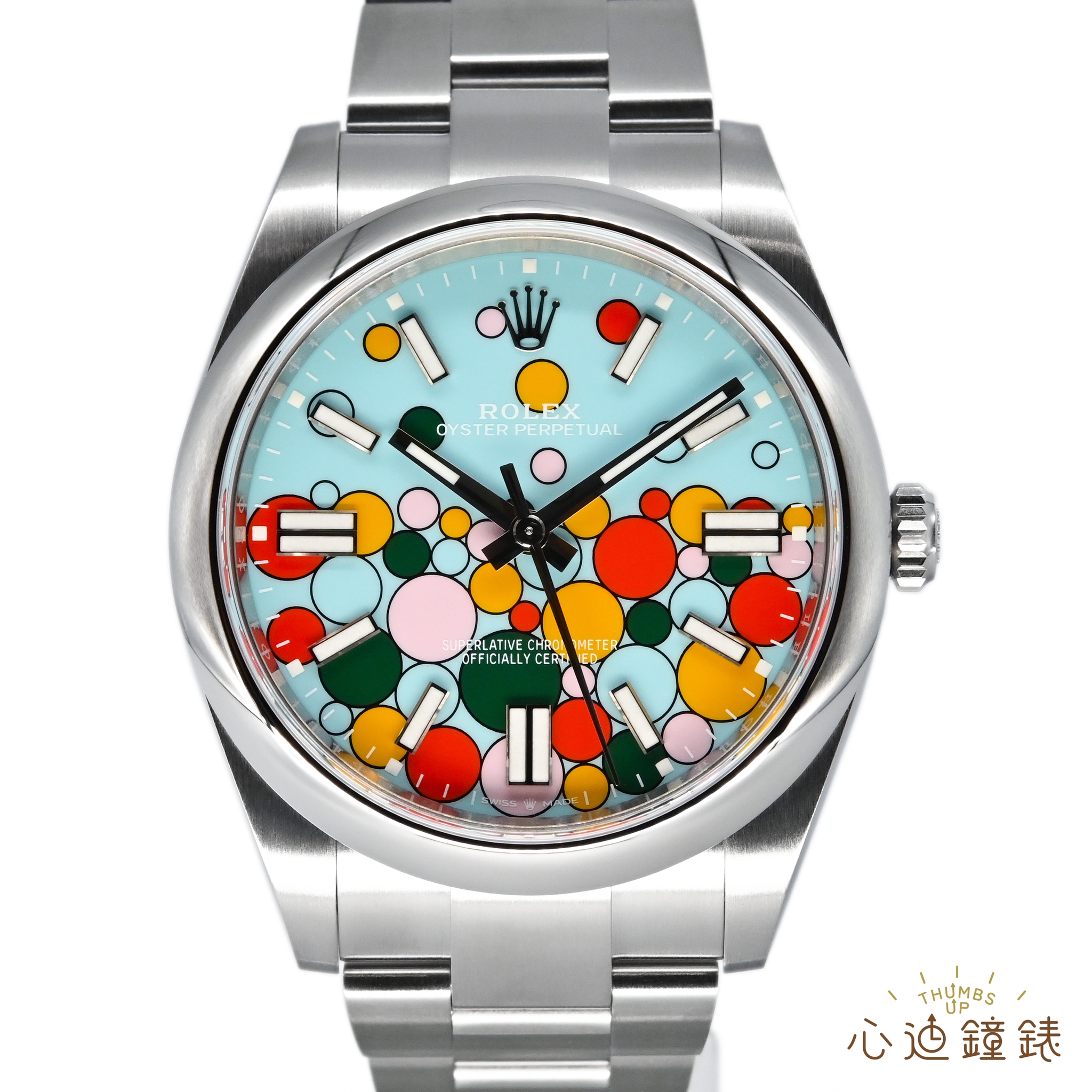 (Brand New)Rolex Oyster Perpetual 41mm 124300 Celebration - thumbsupwatch