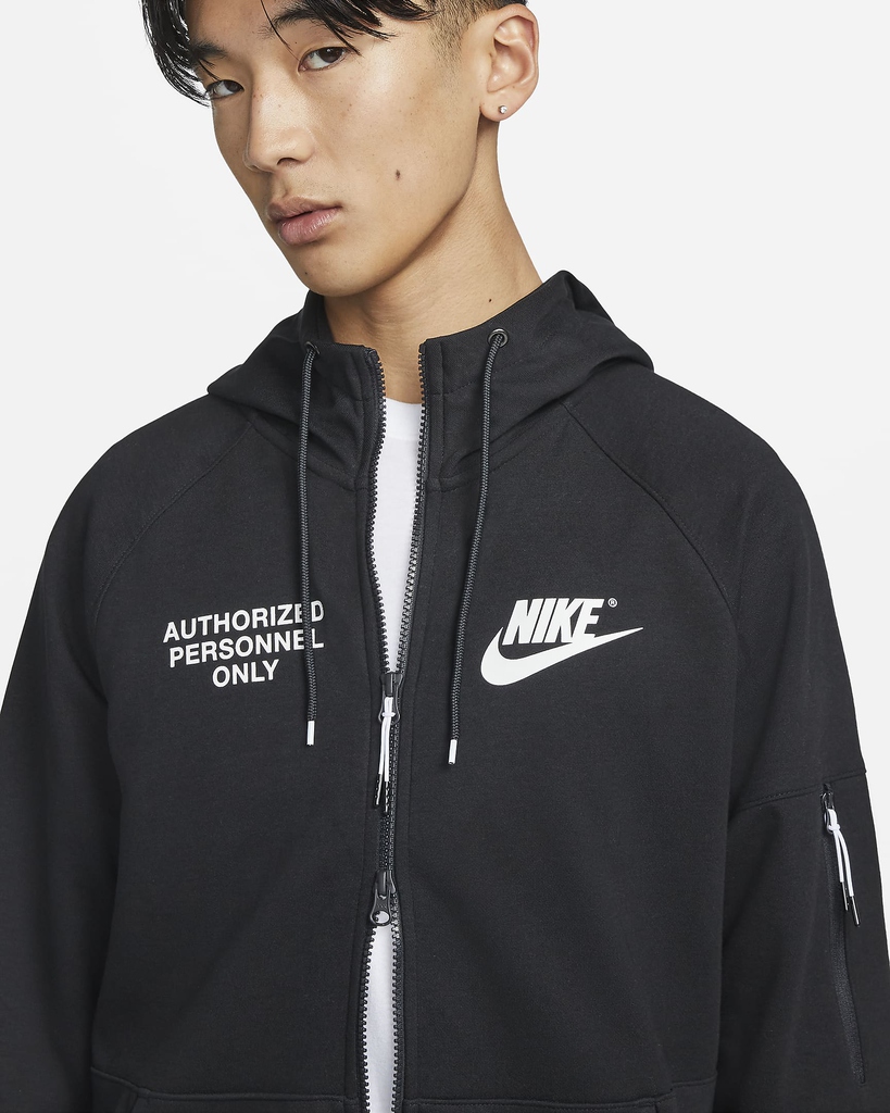 Nike Dri-Fit Standard Issue Jacket (BLACK & GREY) - 7749hk - - 7749hk