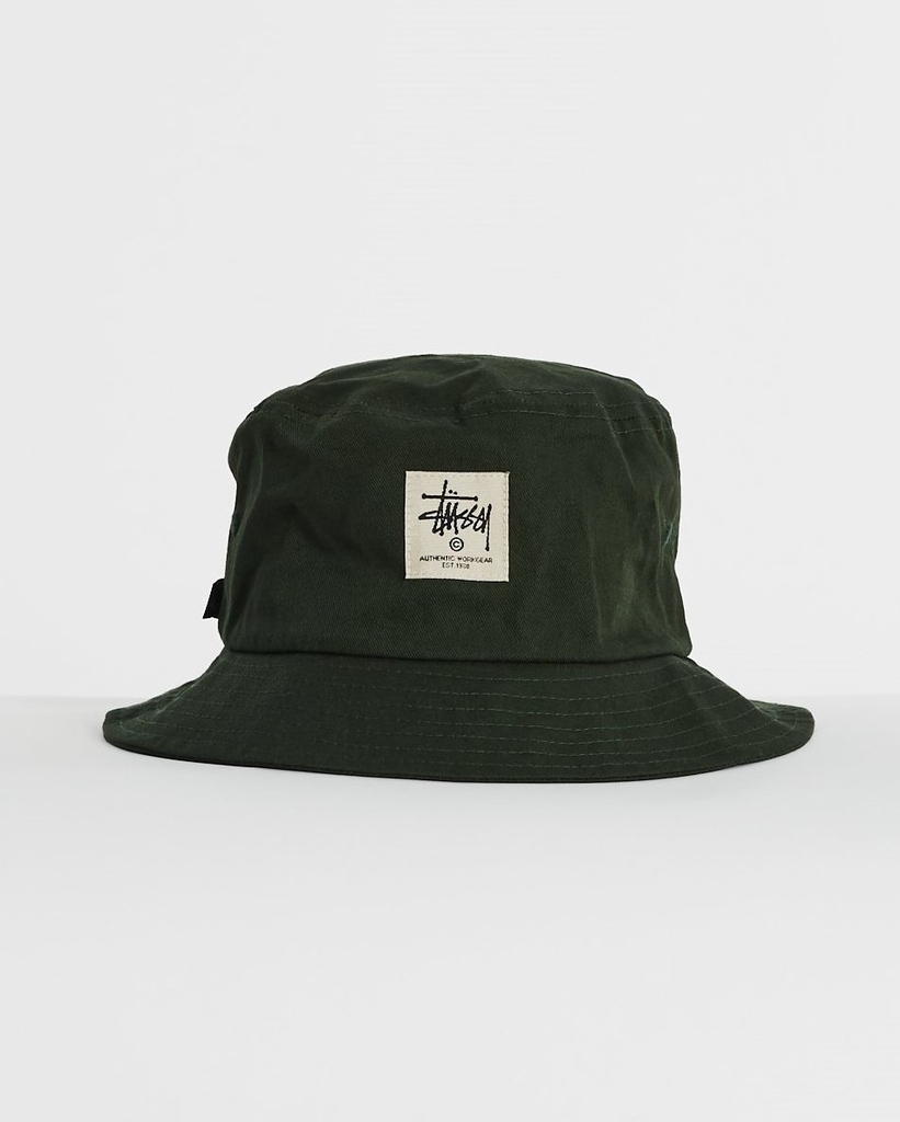 Stussy Workwear Bucket Hat (FLIGHT GREEN) - 7749hk