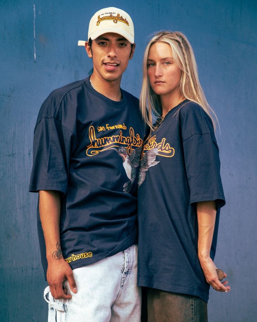Drew House Hummingbirds SS Tee (NAVY) - 7749hk