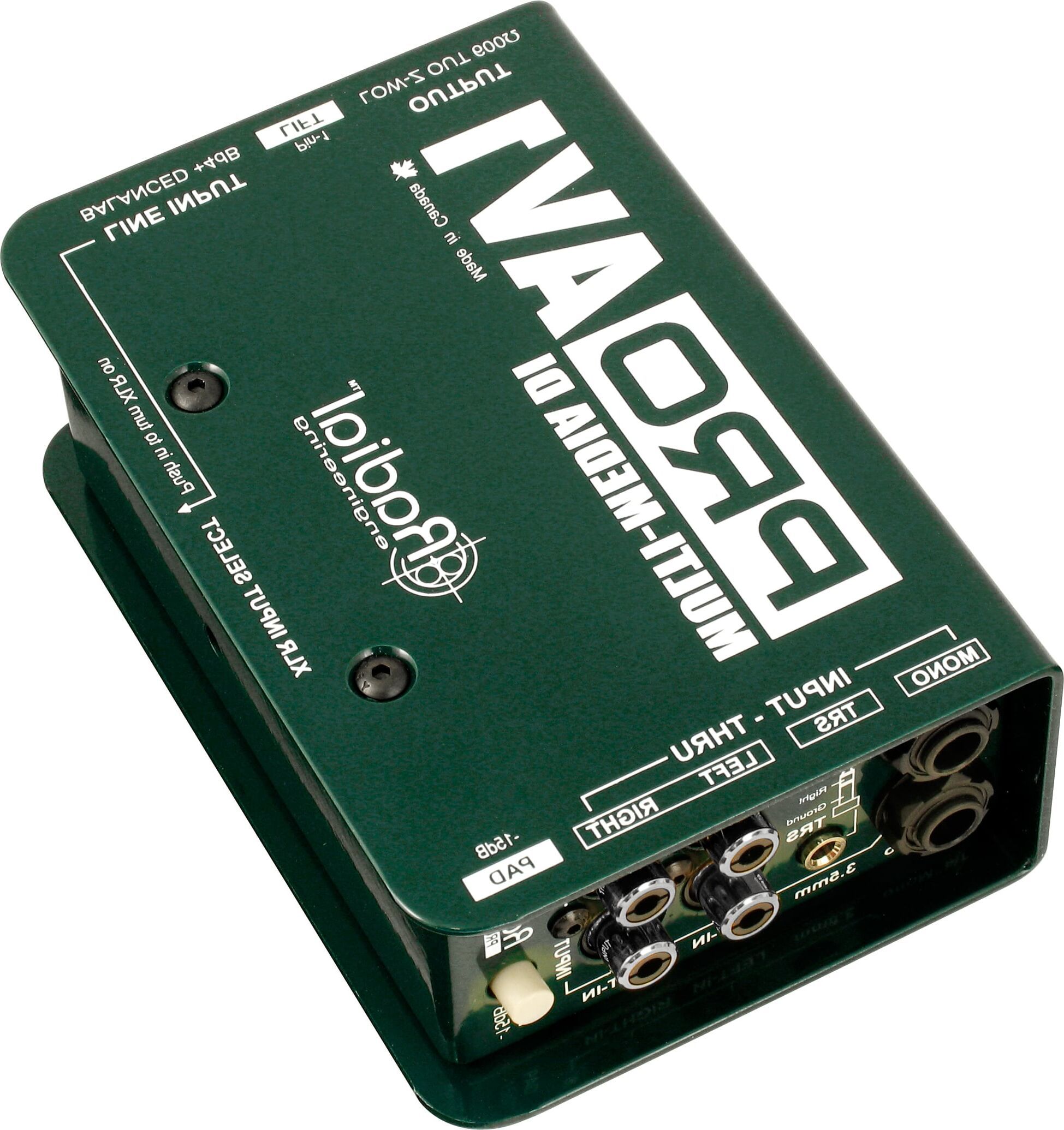 Radial ProAV1 Mono Passive DI Box 單聲道被動式直通盒 - Cue Point