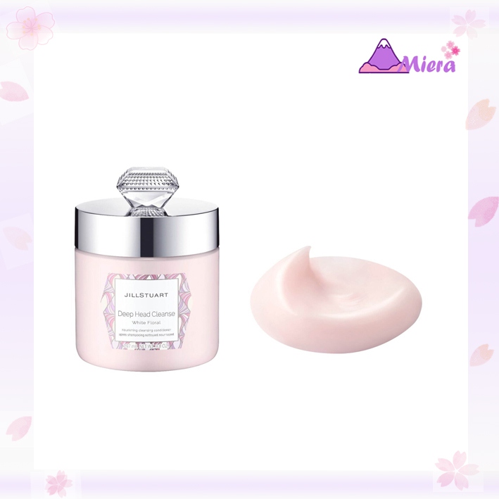 日本Jill stuart Deep head cleanse WHITE FLORAL 280g 深層清潔頭部 - Mi - MieraHK Shop