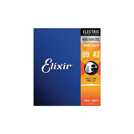 Elixir 電結他弦套裝 | Nanoweb Coated Electric Guitar Strings - Rock Music Factory