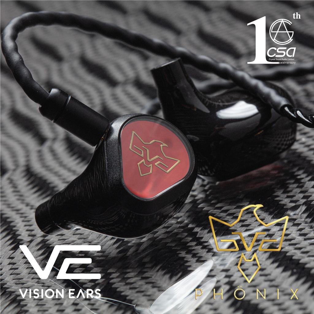 Vision Ears PHöNIX 13動鐵單元旗艦級耳機 - Crystal Sound Audio - Crystal Sound Audio