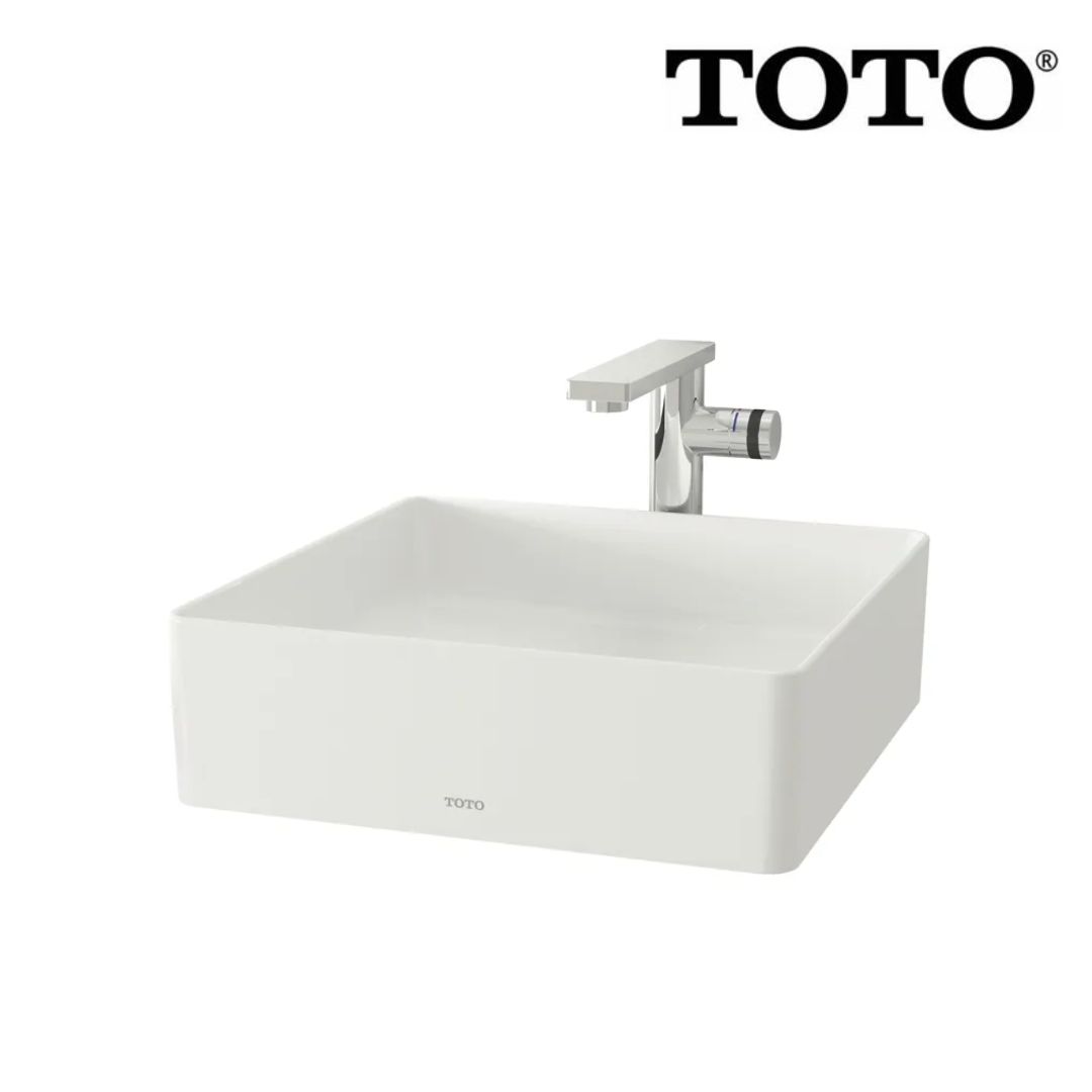 TOTO LW574J 方型台上盤 (420x420x125mm ) - SUNEAST - 日東 五金潔具有限公司