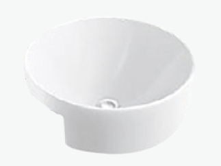 KOHLER K-97013T-0 CHALICE 16” 半崁式浴室面盆 - SUNEAST - 日東 五金潔具有限公司
