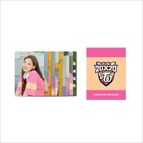 TWICE SEASON'S GREETINGS ' RUN 20X20 ' 03 LENTICULAR PHOTO CARD SET ...