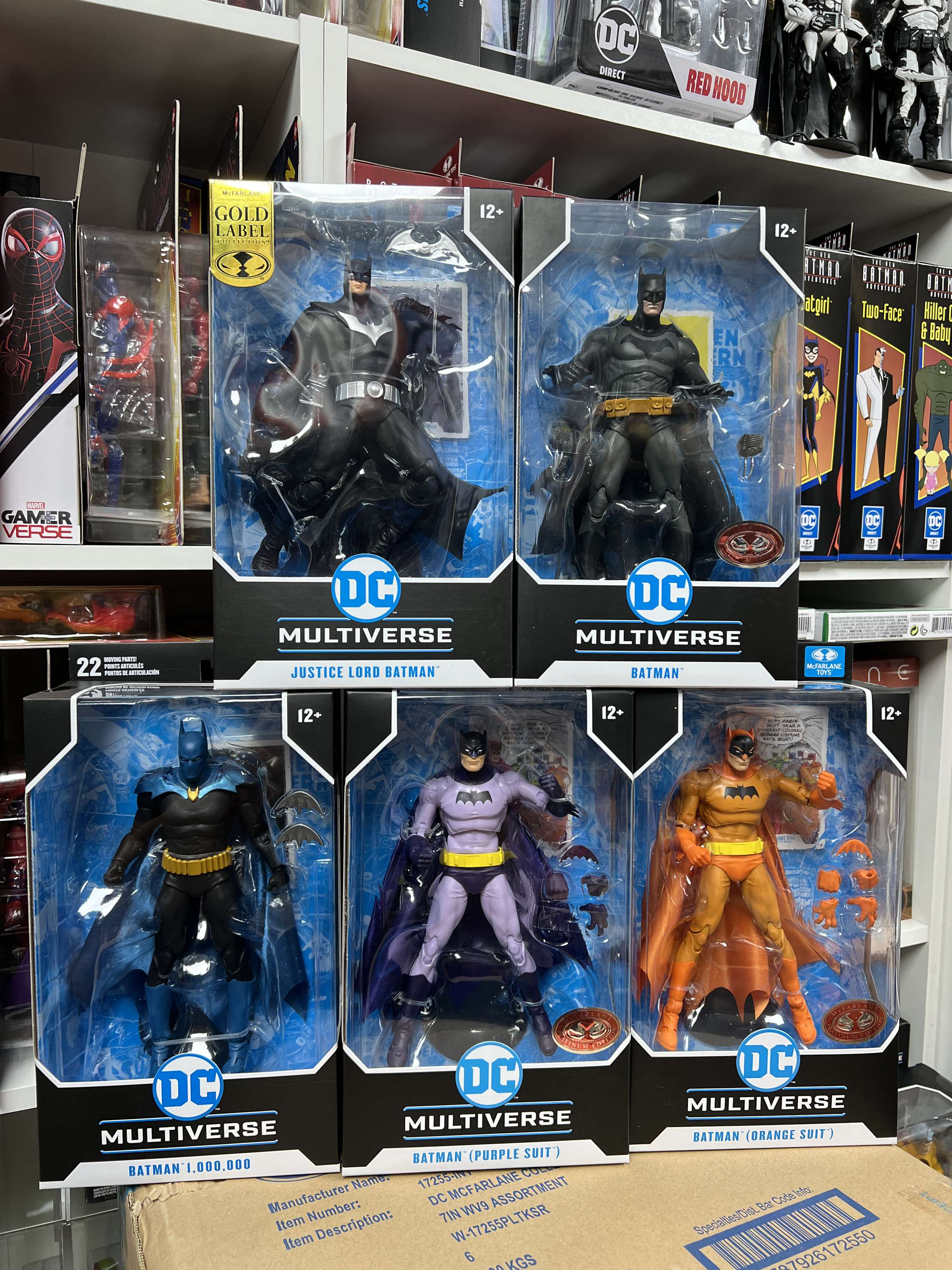 Mcfarlane Toys DC Multiverse Batman 7 Inch Action Figure Set ...