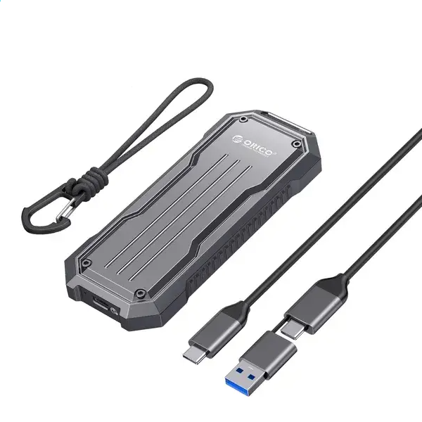 ORICO Aluminum USB3.1 Gen2 Mini Clip-open M.2 M-Key NVME SSD - ORICO-HK