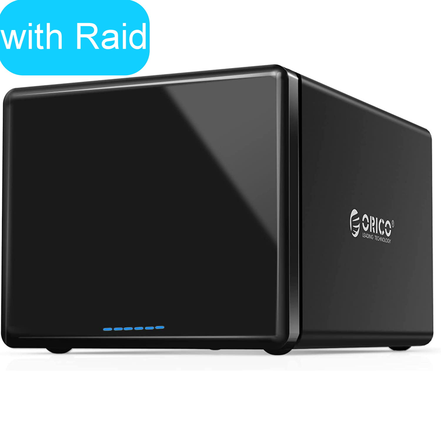 ORICO 5 Bay USB 3.0 Raid Enclosure, Magnetic Plate/Tool free( - ORICO-HK
