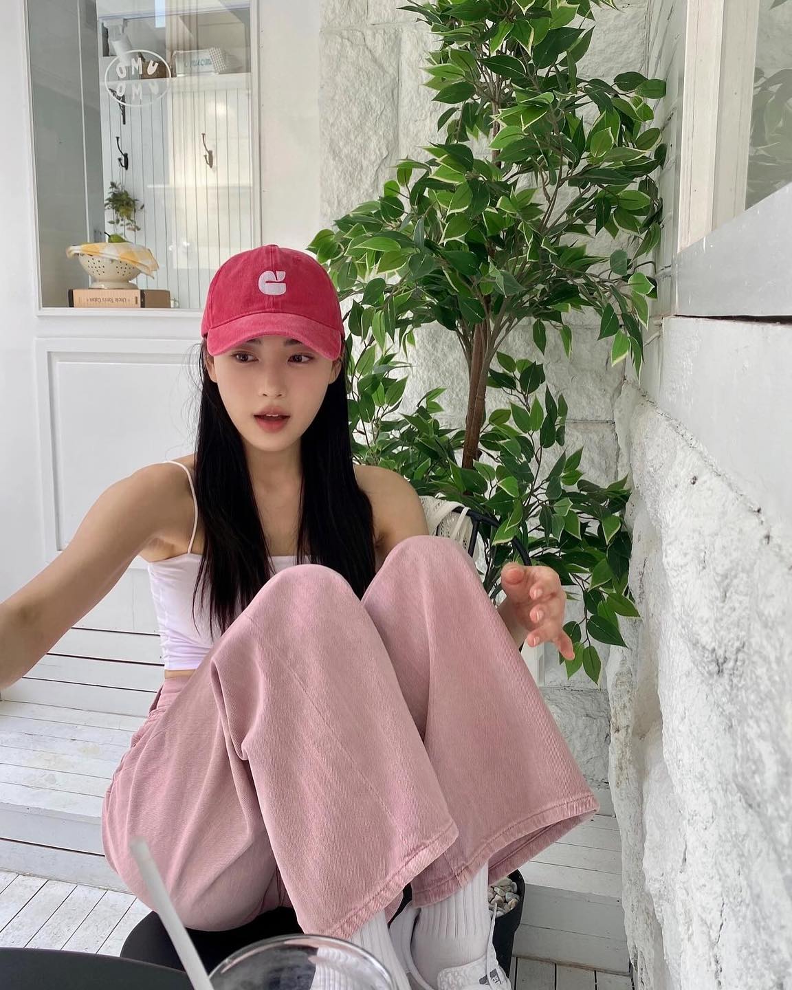 Carlyn New Logo Washed Cap - Eonni in Seoul 韓國代購