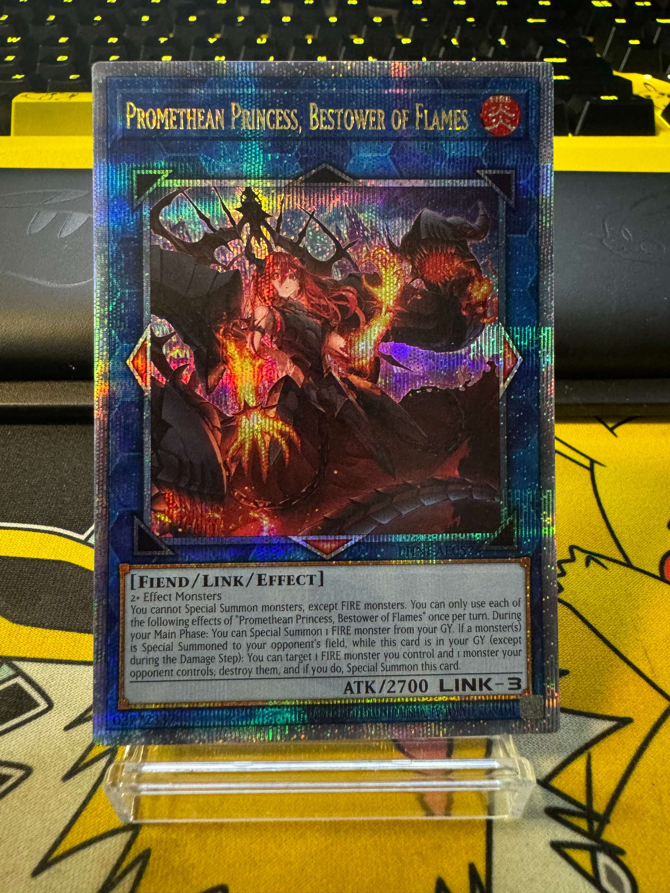 PHNI-AE052 PROMETHEAN PRINCESS, BESTOWER OF FLAMES - herofish card shop