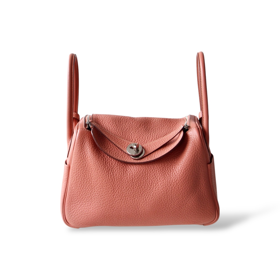 Hermes Lindy26 I5 Flamingo pink phw - Manaddict