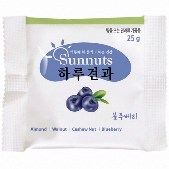 Sunnuts - 日常堅果藍莓雜錦包 25g x 10包 - Little Aine