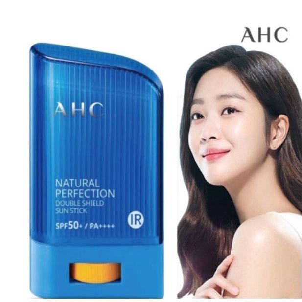 AHC【藍】天然溫和雙重防護高效防曬棒 SPF 50+PA++++ - Little Aine