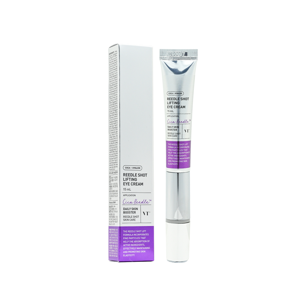 VT 微針提拉微震動按摩眼霜 15ml - Little Aine