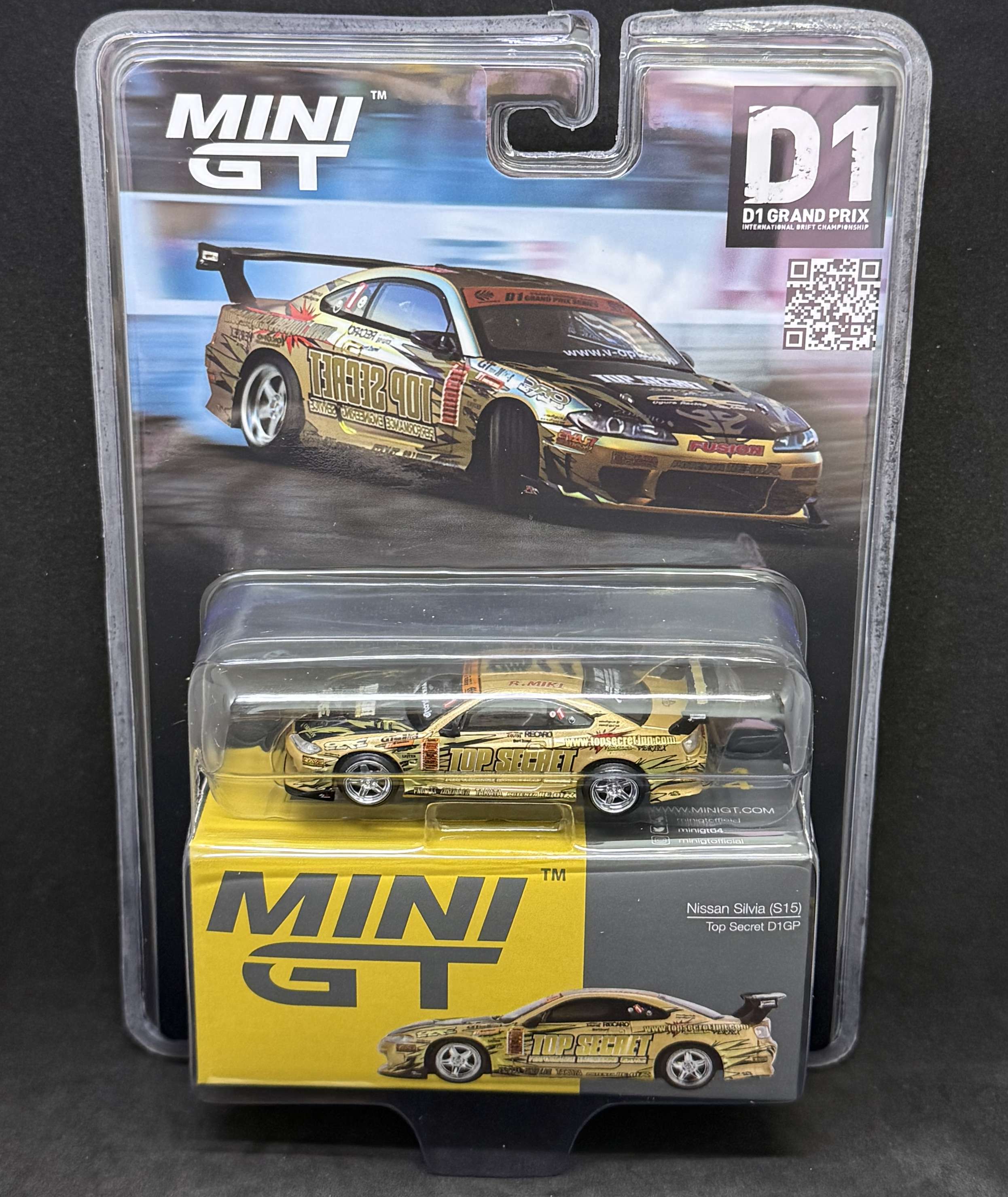 《預訂 Pre-order 》MINI GT 714 Nissan Silvia S15 Top Secret D1GP - JackFat Toys