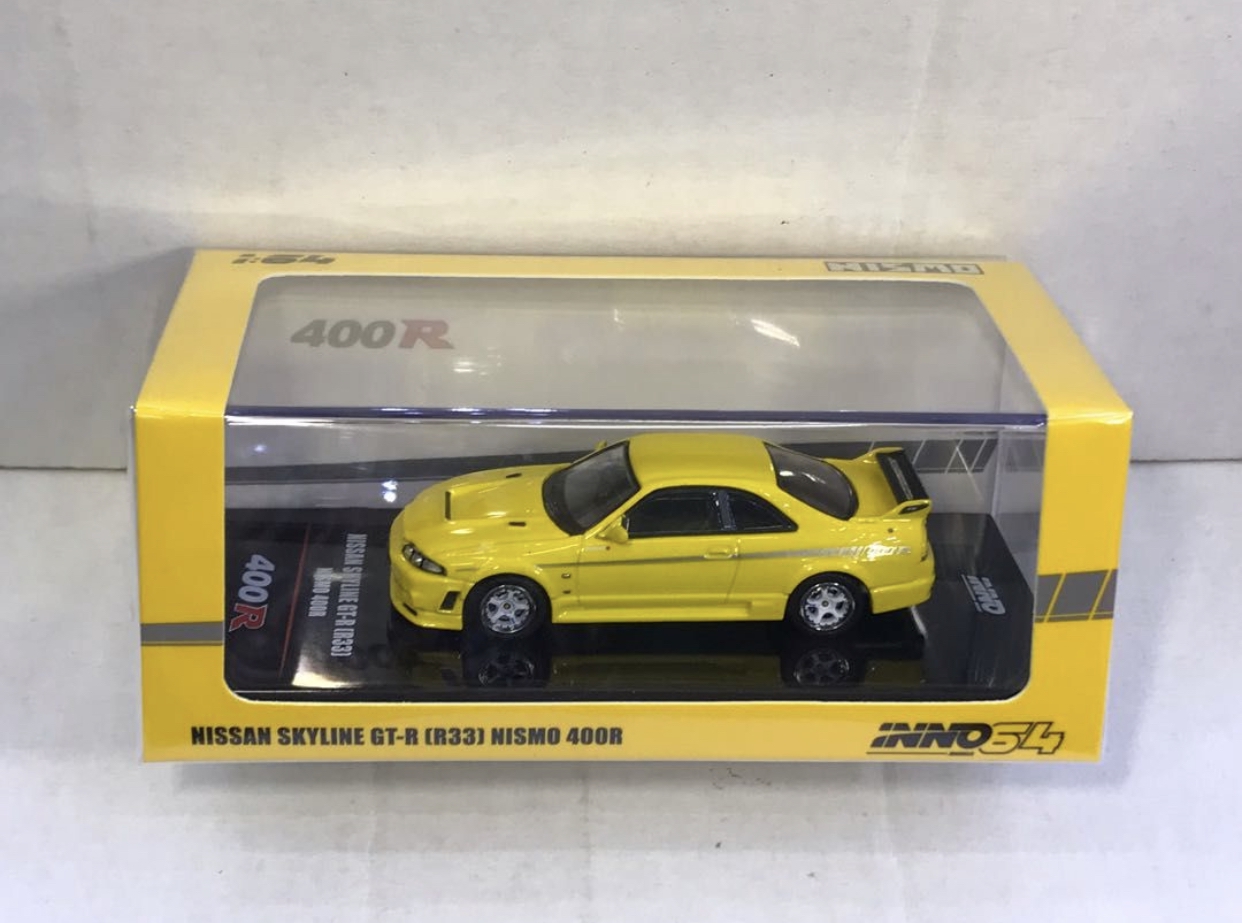 INNO64 Nissan Skyline GTR R33 Nismo 400R inno - JackFat Toys
