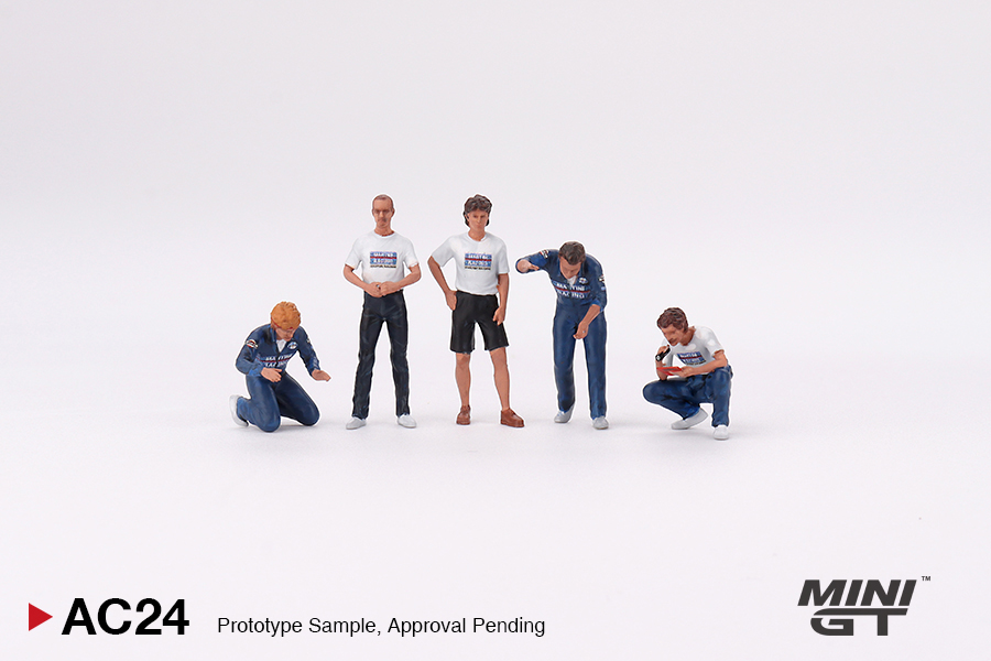 《預訂 Pre-order 》Minigt AC24 Figurine Martini Racing MINI GT - JackFat Toys