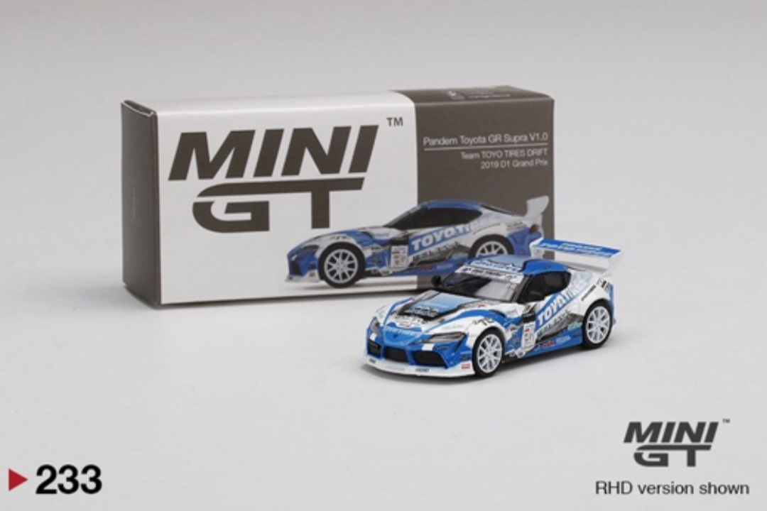 MINIGT Mini GT 233 Pandem Toyota GR Supra Team TOYO TIRES DRI - JackFat ...