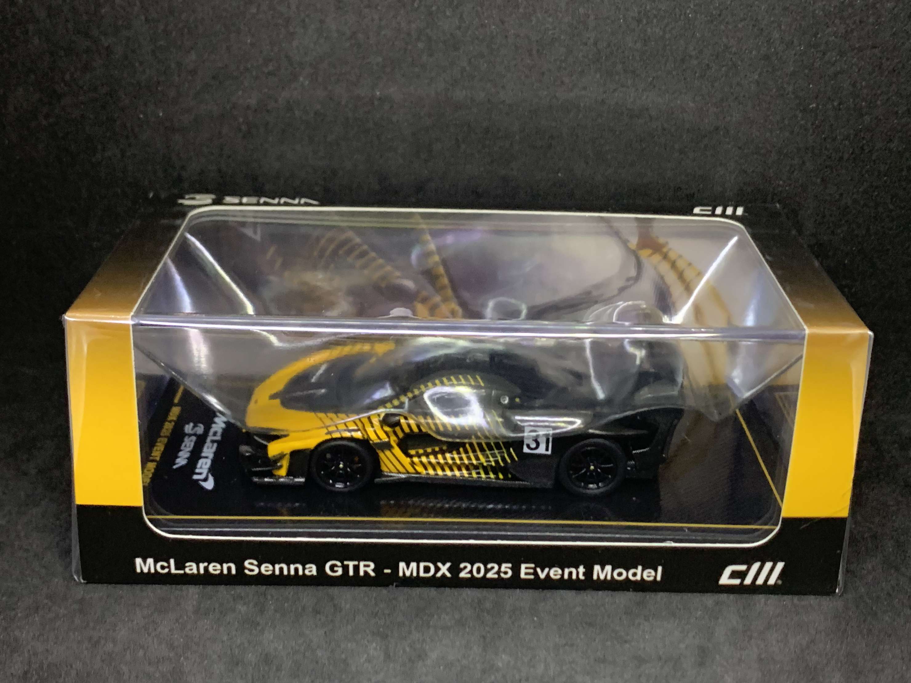CM Model 1/64 Mclaren Senna GTR MDX 2025 Event Model - JackFat Toys
