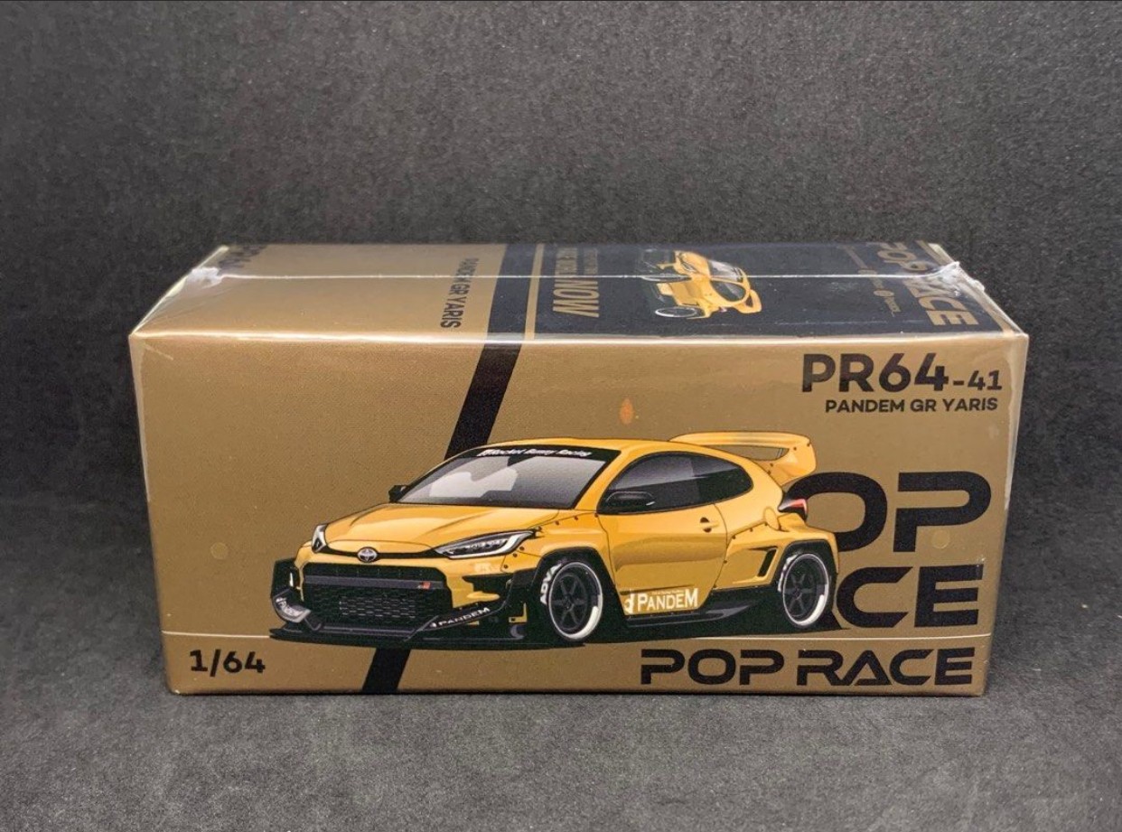 POP RACE 106 Pandem GR Yaris Monster poprace - JackFat Toys