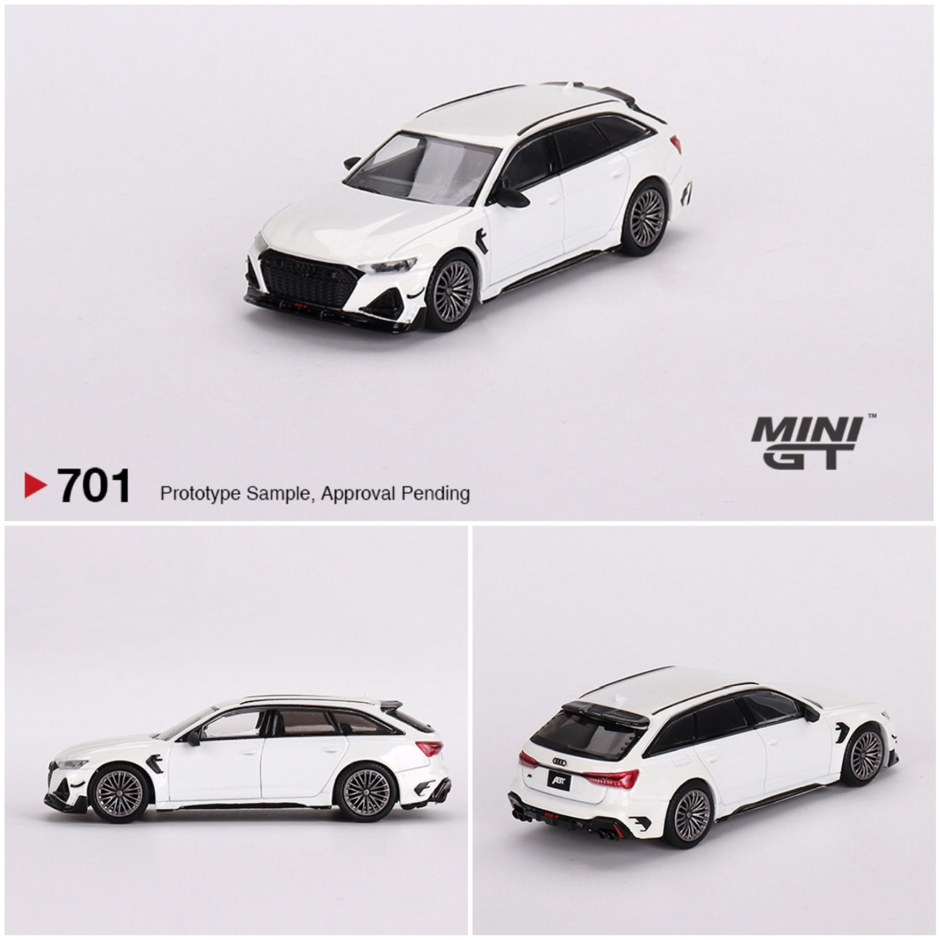《預訂 Pre-order 》 Minigt 701 Audi ABT RS6-R MINI GT - JackFat Toys