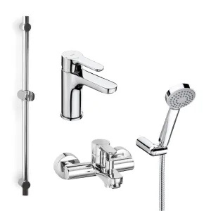 Roca L20龍頭套裝1+4+5 A5A3K09C00 +A5A0109C02 + Z526319610 (鍍鉻色) - DDSHOP LIMITED