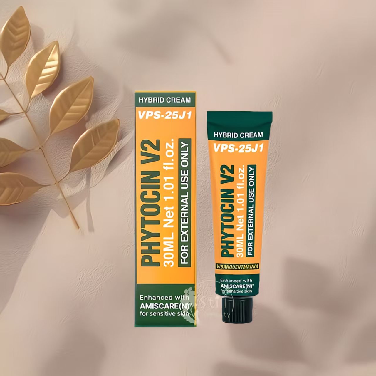 全新版 VQM Phytocin V2超素顏再生霜 30ML - stillbeautyhk6701