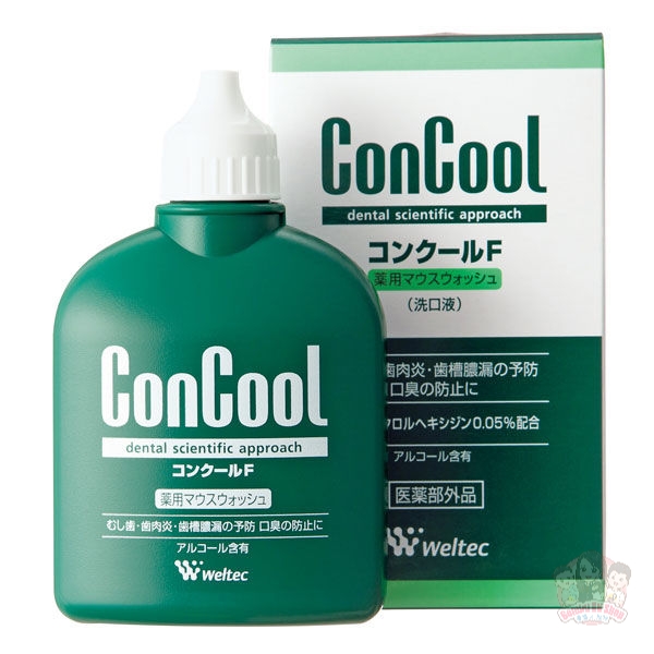 日本Weltec ConCool F 牙周專用護理漱口水 100ml - GeminiHKShop - GeminiHKShop