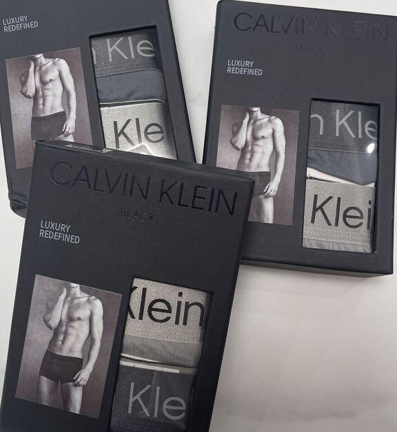 預訂︳男裝Calvin Klein CK Luxury Redefined BOXER - blacknift