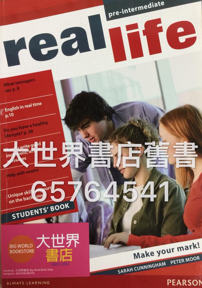 Real Life (Pre-intermediate) Workbook - 大世界書店官方網站-專營中學課本買賣回收