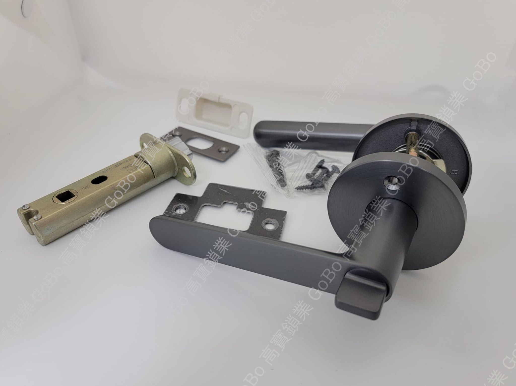 Megaton 5652 牛角橫柄 房門/套房 門鎖【灰色】 - 高寶鎖業 GoBo Lock & Key Duplica - 高寶鎖業 ...