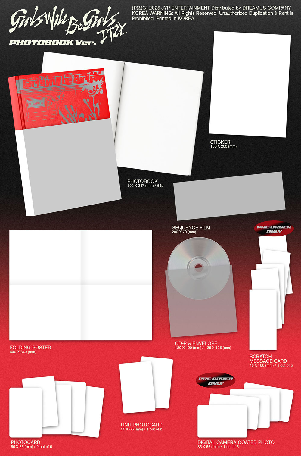 ITZY - Girls Will Be Girls (Photobook Ver.) - MelodyBox